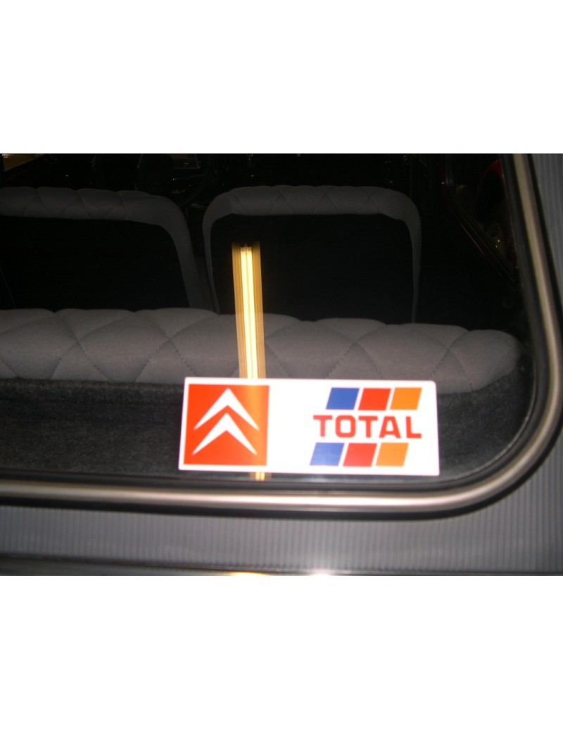 AUTOCOLLANT ''CITROEN-TOTAL''