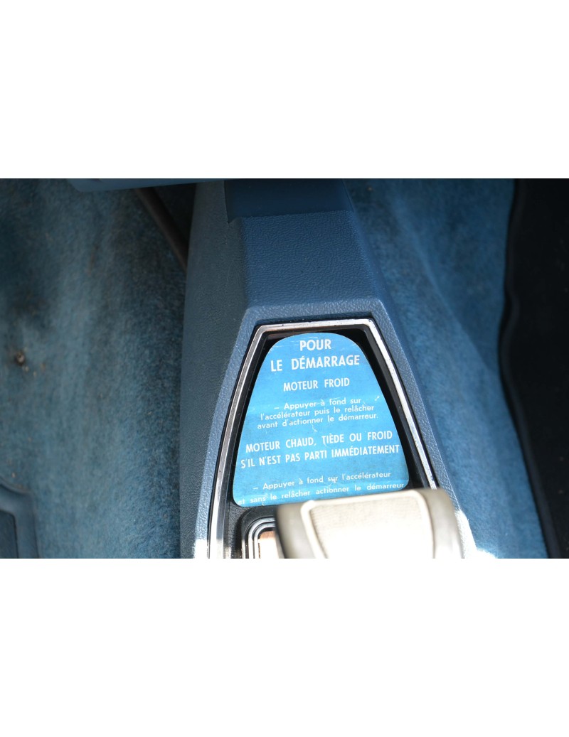 SIMCA CHRYSLER 180 2 LITRES DE 1973